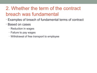 LECTURE NOTES CONSTRUCTIVE DISMISSAL.ppt