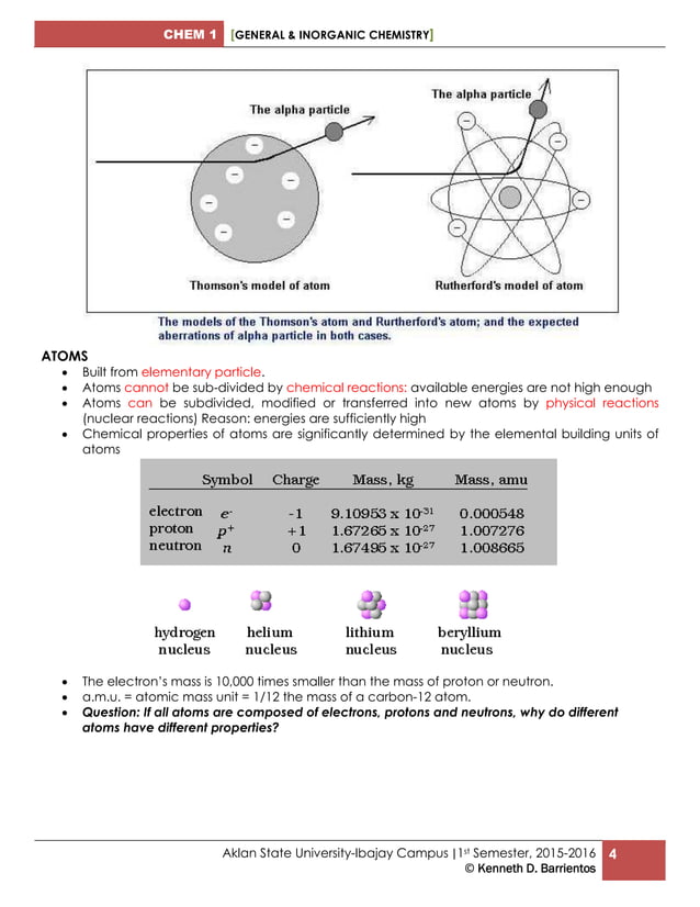Lecture Notes for Inorganic Chemistry | PDF | Chemistry | Science