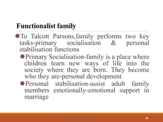 Lecture notes for Family in sociology and medical anthropology | PPTX