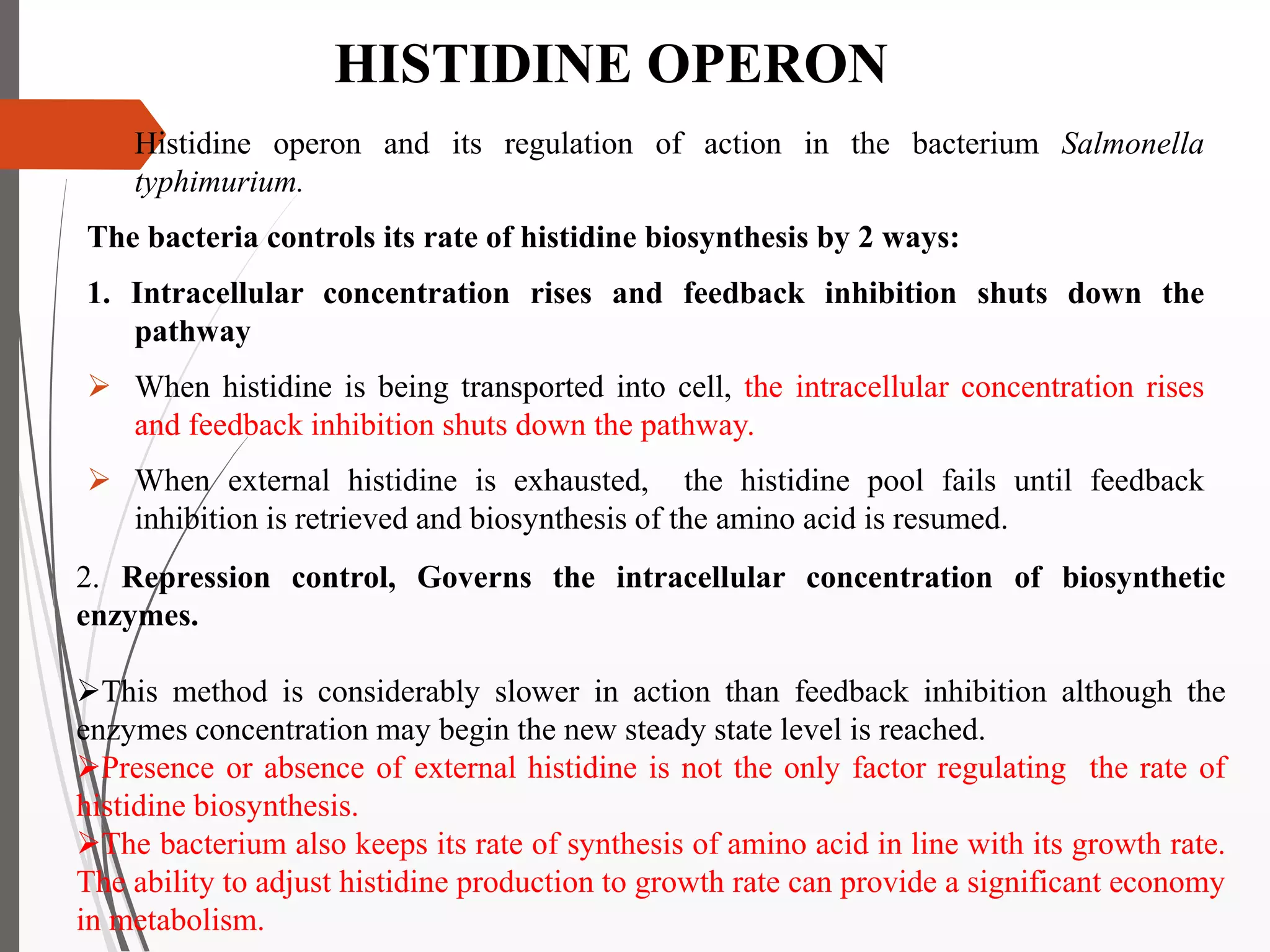 Histidine operon | PDF