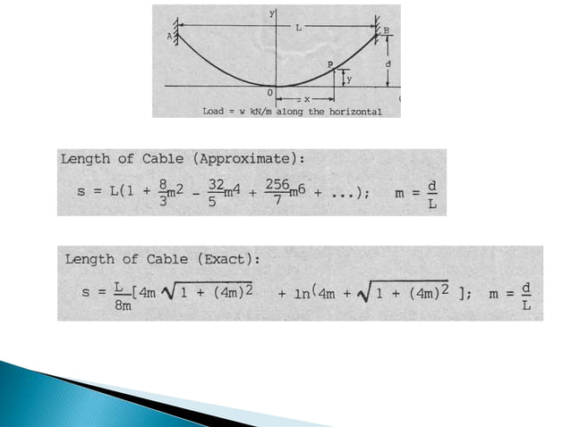 THEORY 1 : Lecture notes in arches & cables structures | PPTX