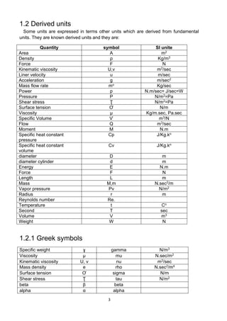 Lecture Notes in Fluid Mechanics | PDF | Physics | Science