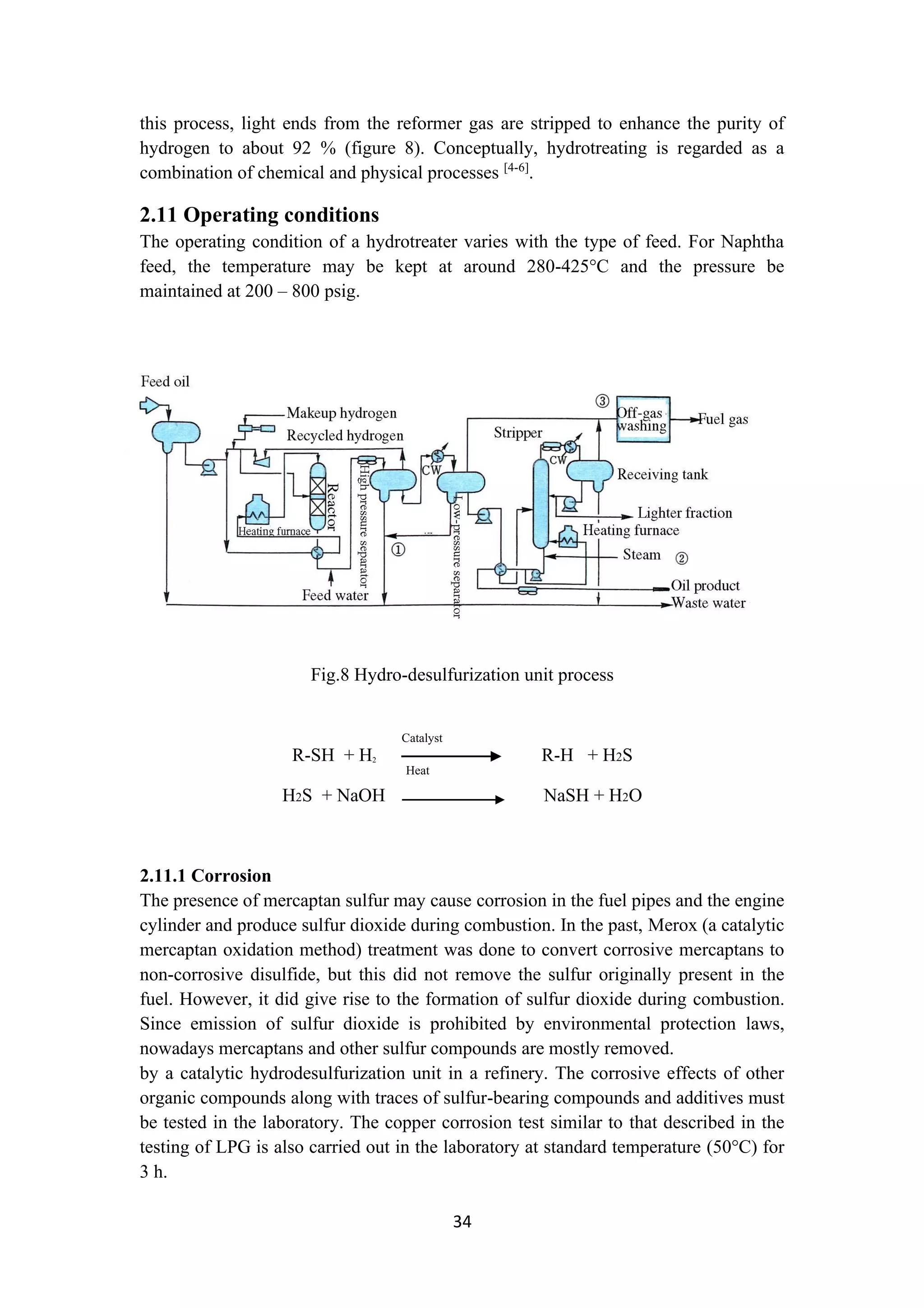 Lecture Notes in Modern Petroleum Refining Processes | PDF