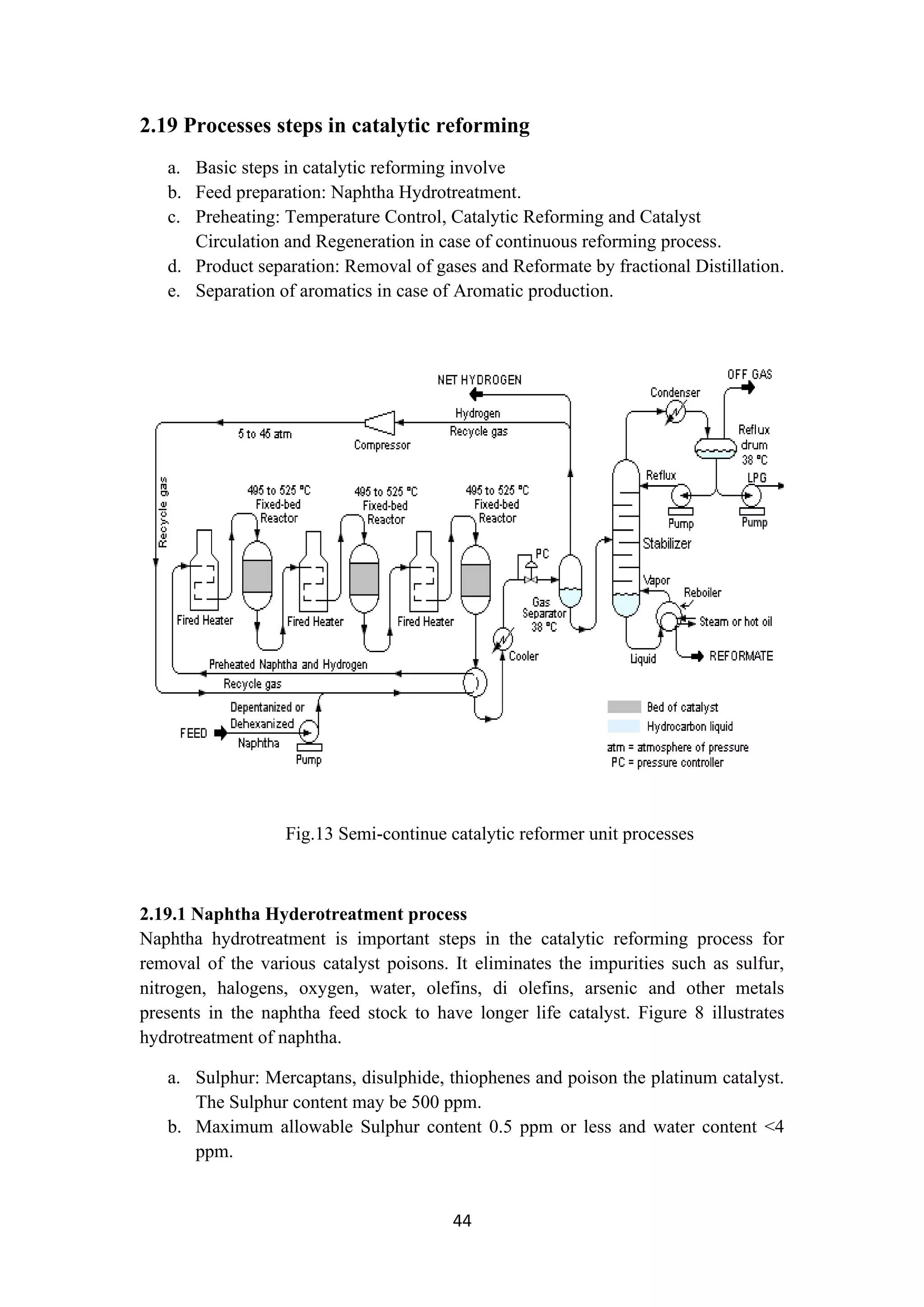 Lecture Notes in Modern Petroleum Refining Processes | PDF