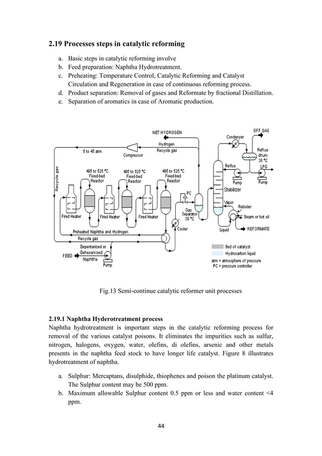 Lecture Notes in Modern Petroleum Refining Processes | PDF