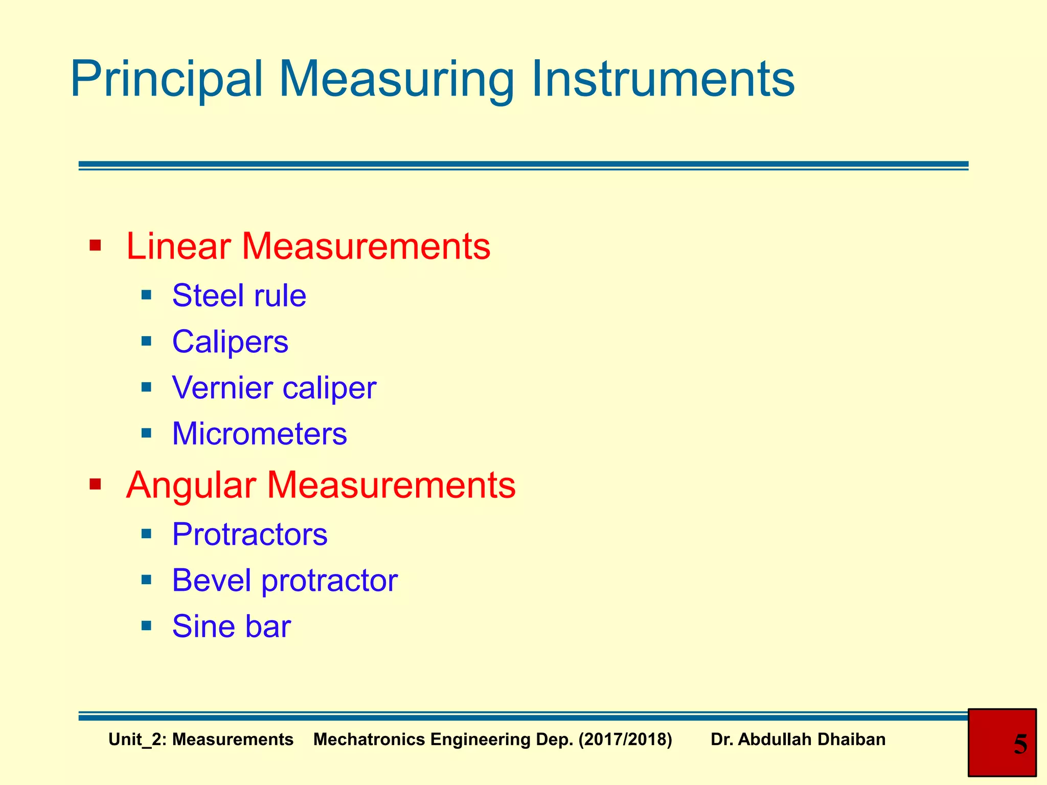 Measurements tools | PPT