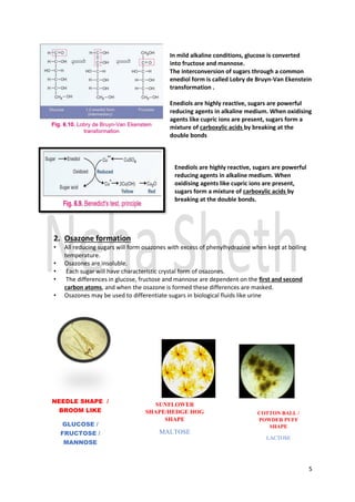 Lecture notes on Chemistry of carbohydrates | PDF