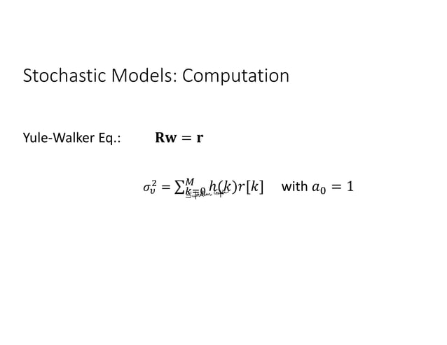 Lecture Notes on Adaptive Signal Processing-1.pdf | Physics | Science