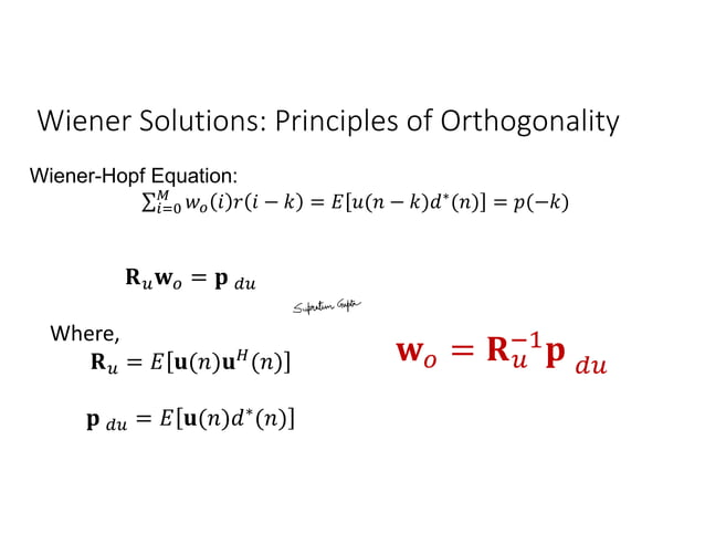 Lecture Notes on Adaptive Signal Processing-1.pdf | Physics | Science