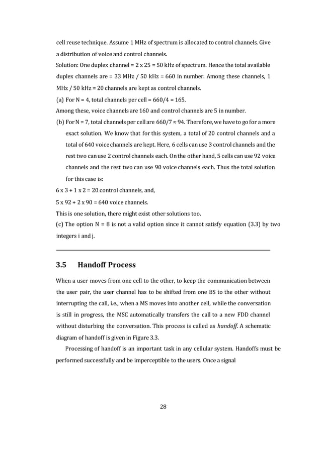 Lecture Notes On Mobile Communication Docx Computer Networking Computing