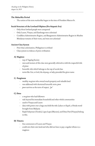 Lecture Notes on the Maharlika Period.pdf