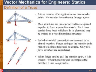 Lecture notes on trusses | PPTX
