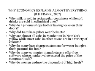 Lecture notes tks 1606 engineering economics | PDF