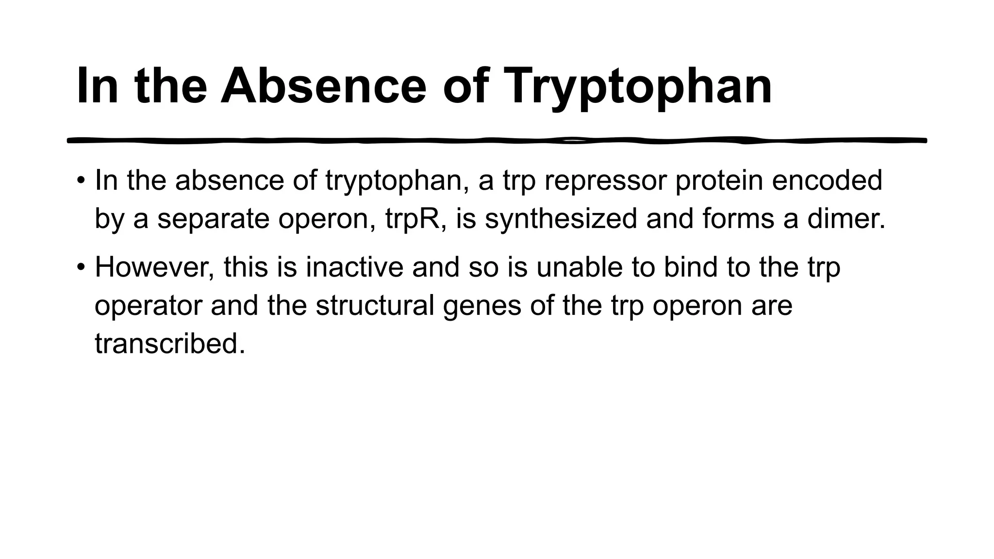 Lecture notes_Tryptophan operon and its regulation.pdf