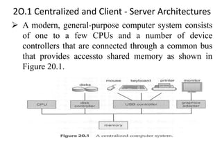 Lecture Notes Unit3 chapter20 - Database System Architectures | PDF