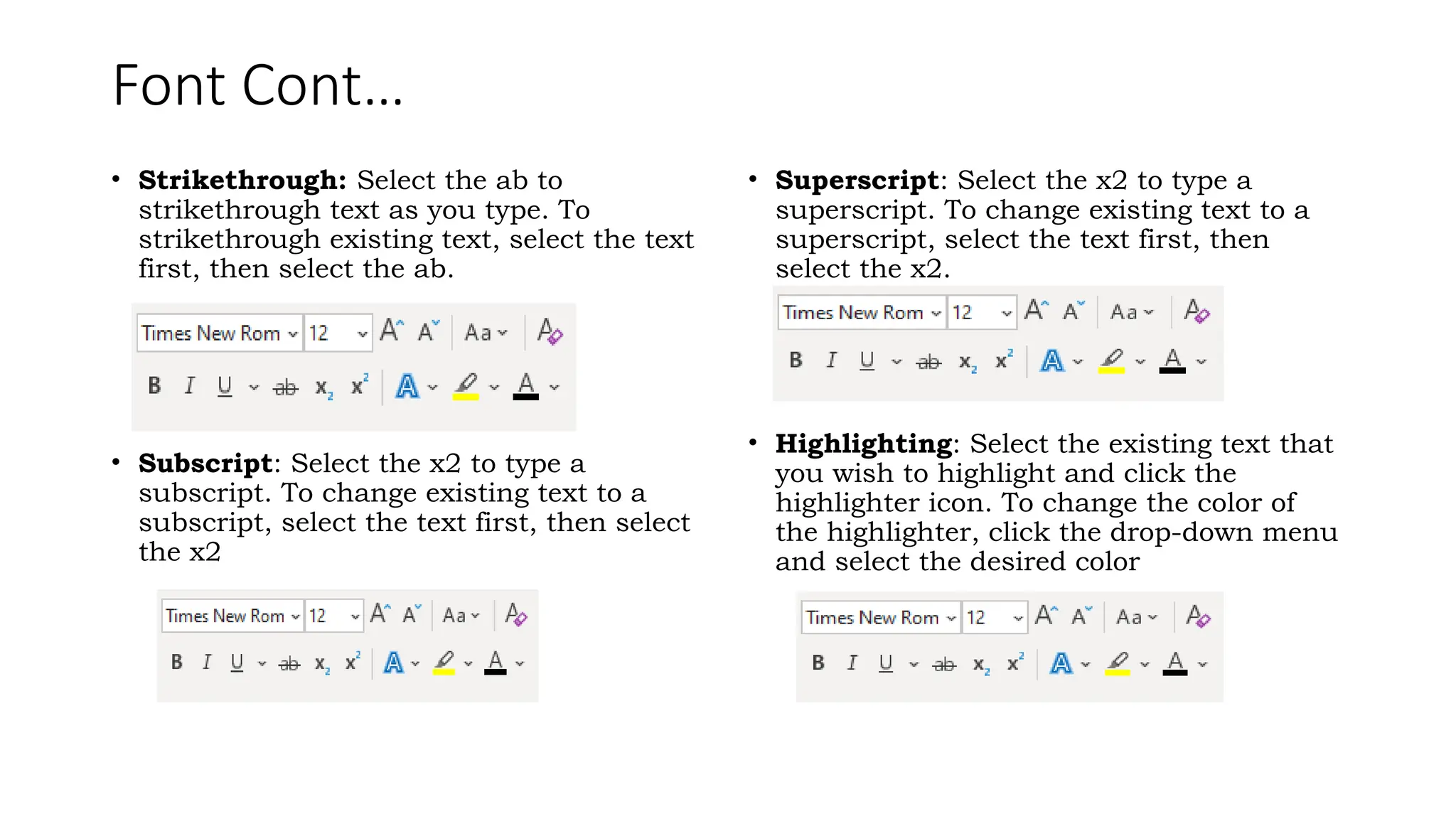 Lecture Notes Microsoft Word Processingpptx Desktop Publishing Computer Software And