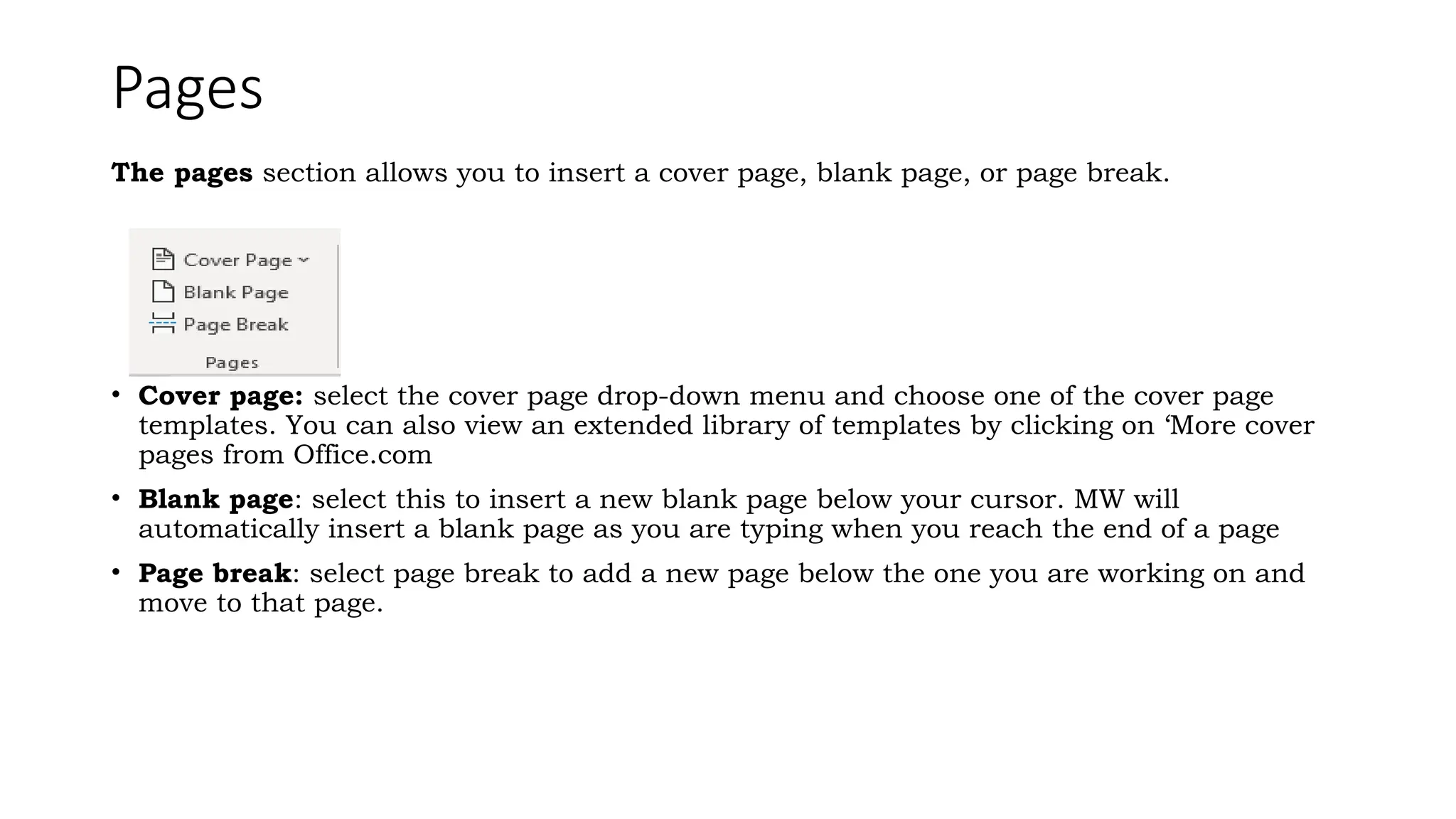 Lecture Notes Microsoft Word Processingpptx Desktop Publishing Computer Software And