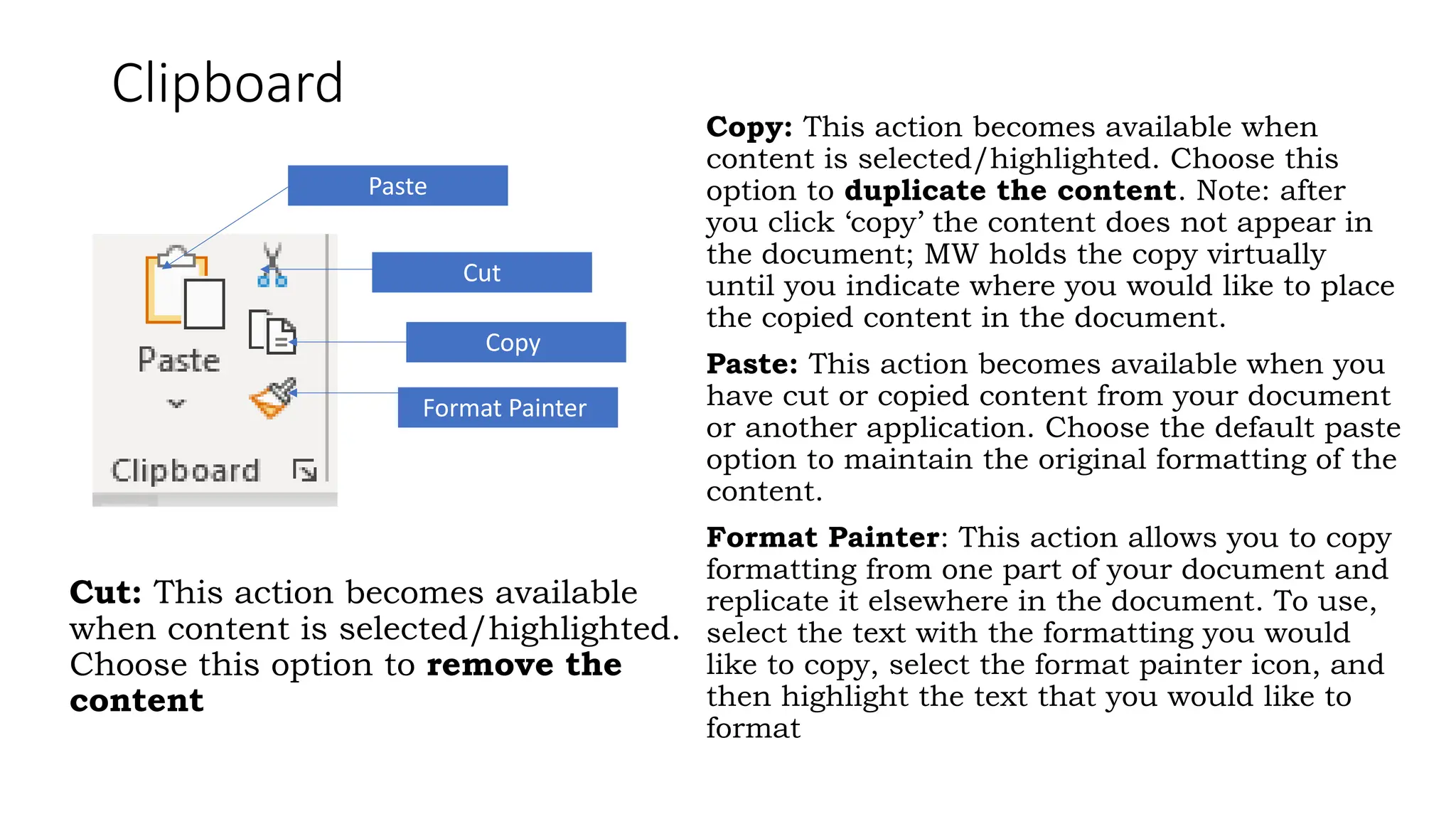 Lecture notes, Microsoft word processing.pptx