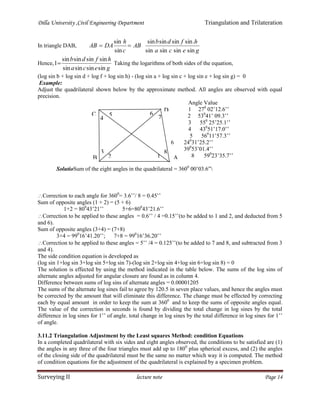 Lecture note triangulation_and_trilatera2016 | PDF