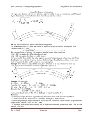 Lecture note triangulation_and_trilatera2016 | PDF