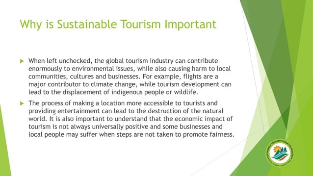 Comprehensive Introduction to Sustainable Tourism Practices | PPT