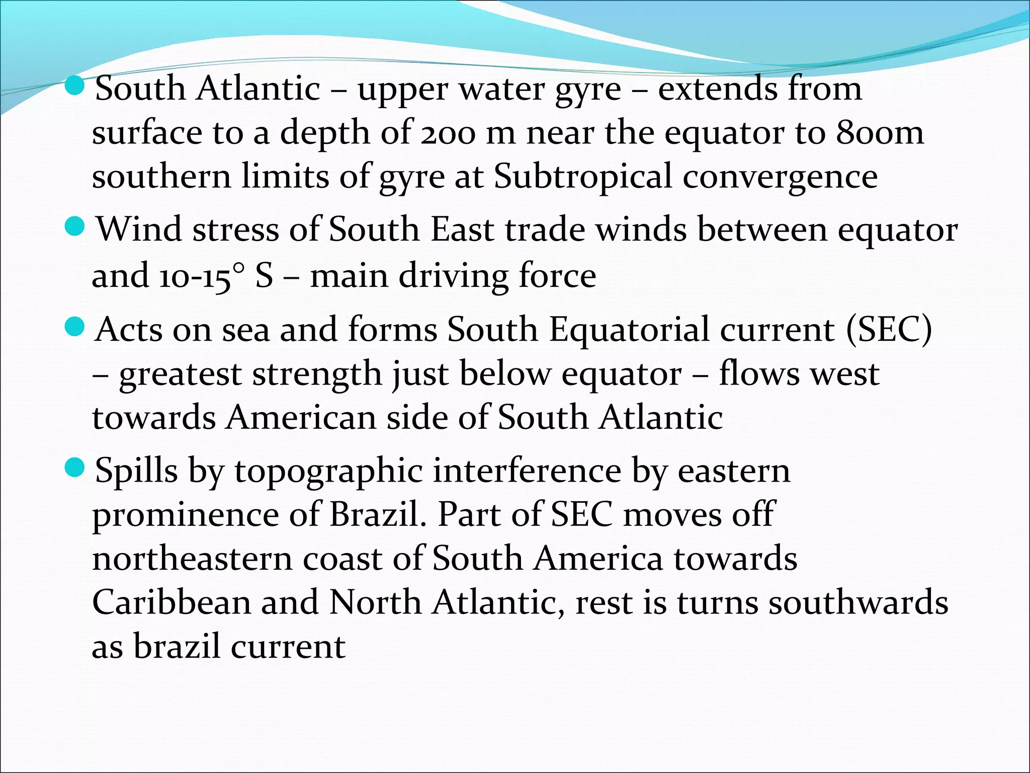 ocean currents water masses | PPT