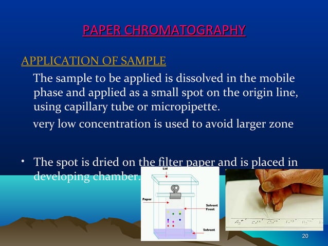 Lecture of chromatography | PPT