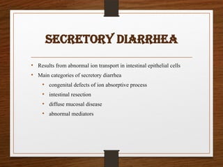 LECTURE OF DIARRHEA.pptx clinical pharmacy | PPTX