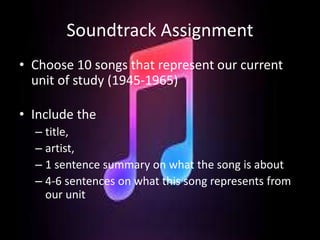 Lecture on 1960s | PPT