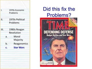 Lecture on 70s and 80s | PPT