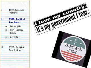 Lecture on 70s and 80s | PPT