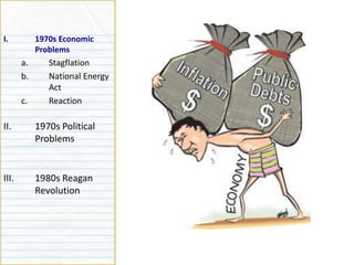 Stagflation 1970s Political Cartoon