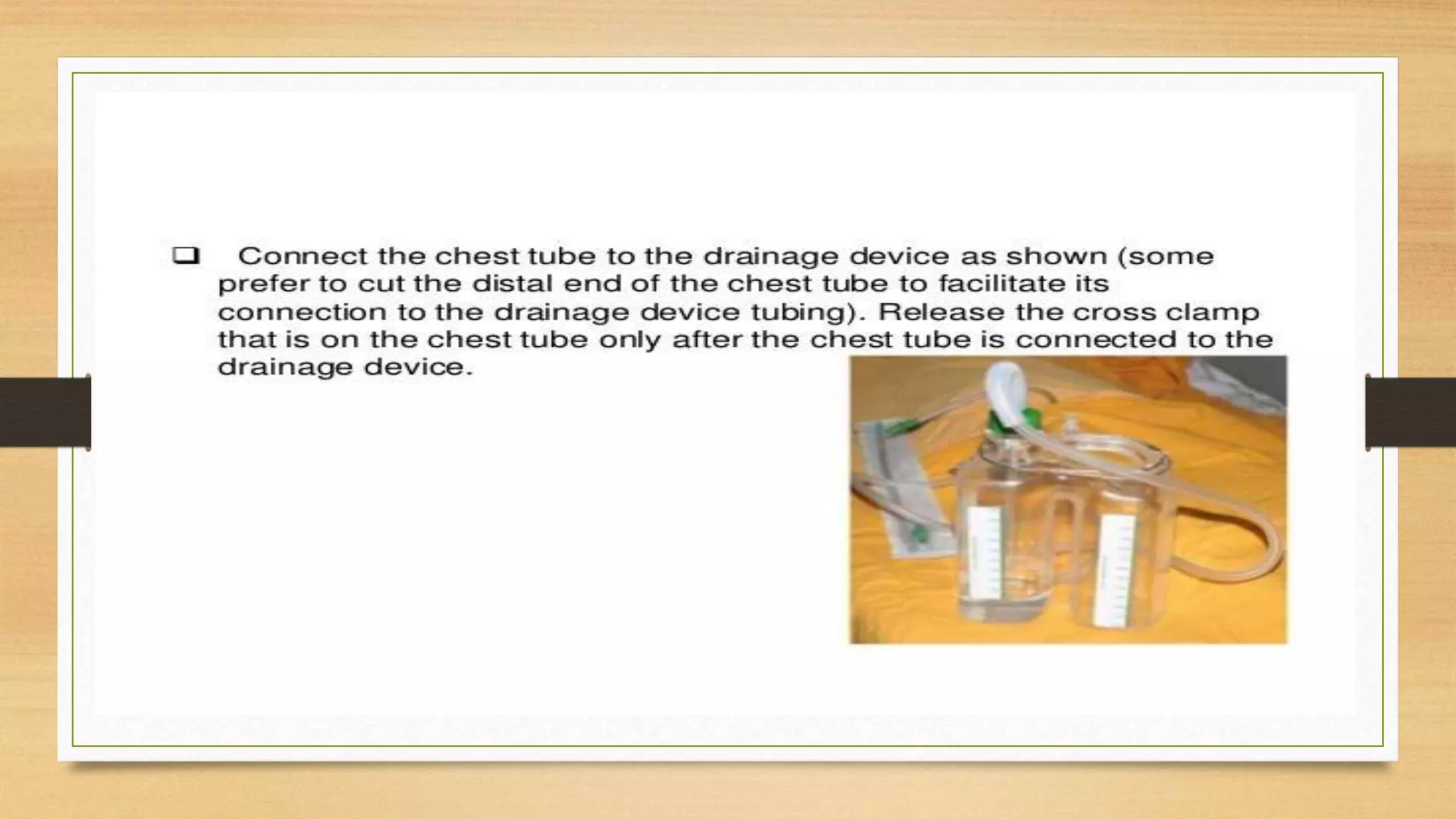 Lecture on chest tube insertion | PPTX