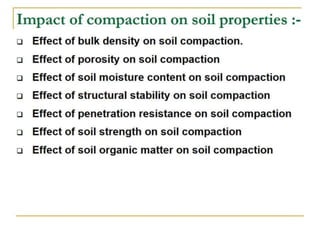 Compacted Soils | PPTX