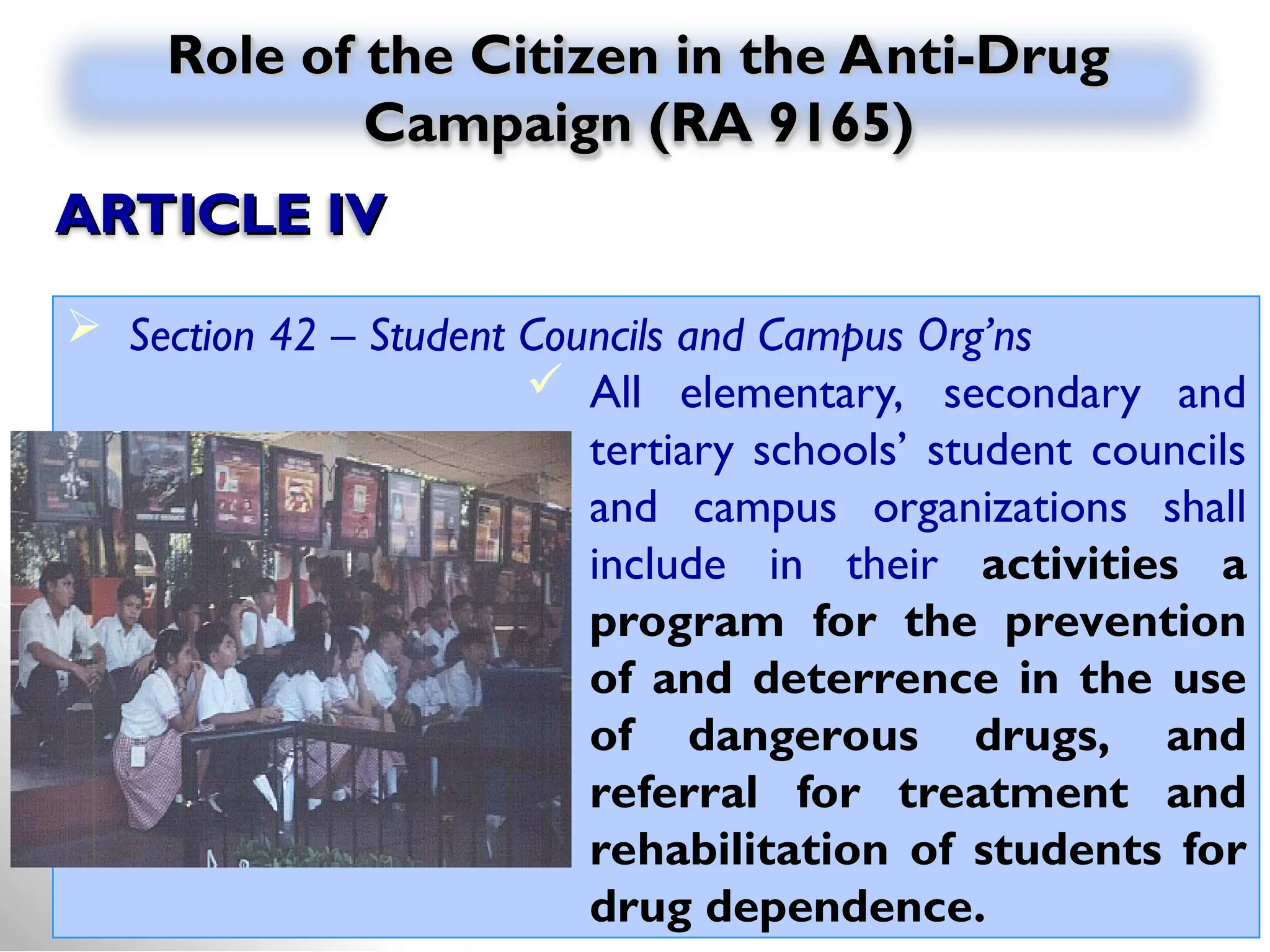 Lecture on Drugs for High School Students | PPT
