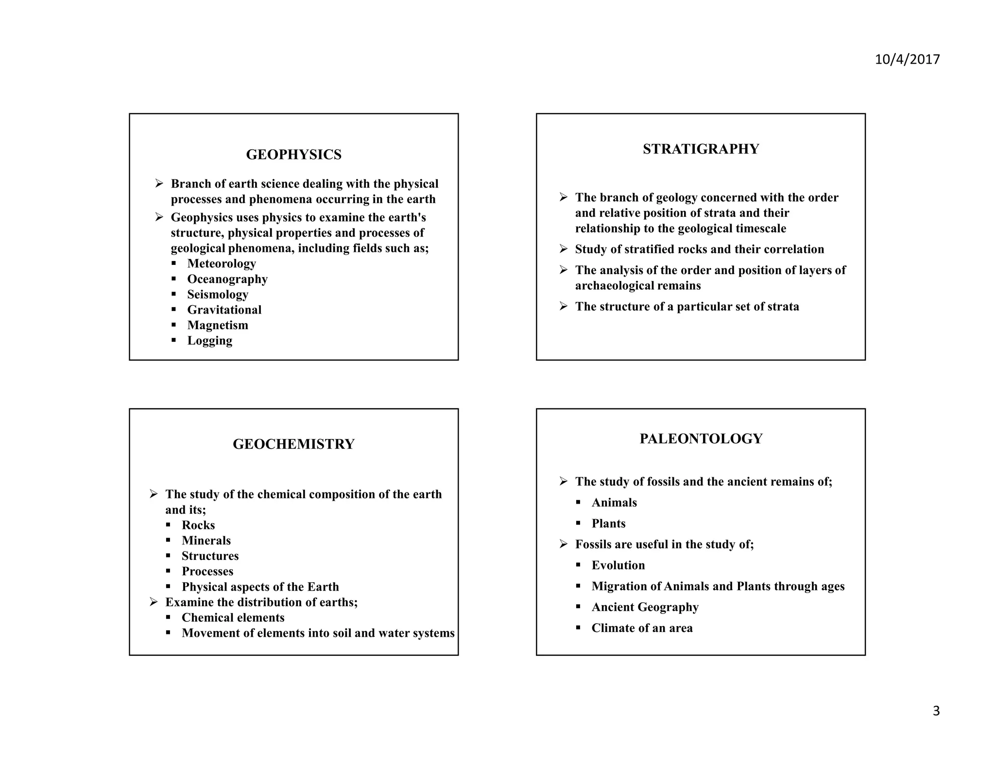 INTRODUCTION TO GEOLOGY | PDF