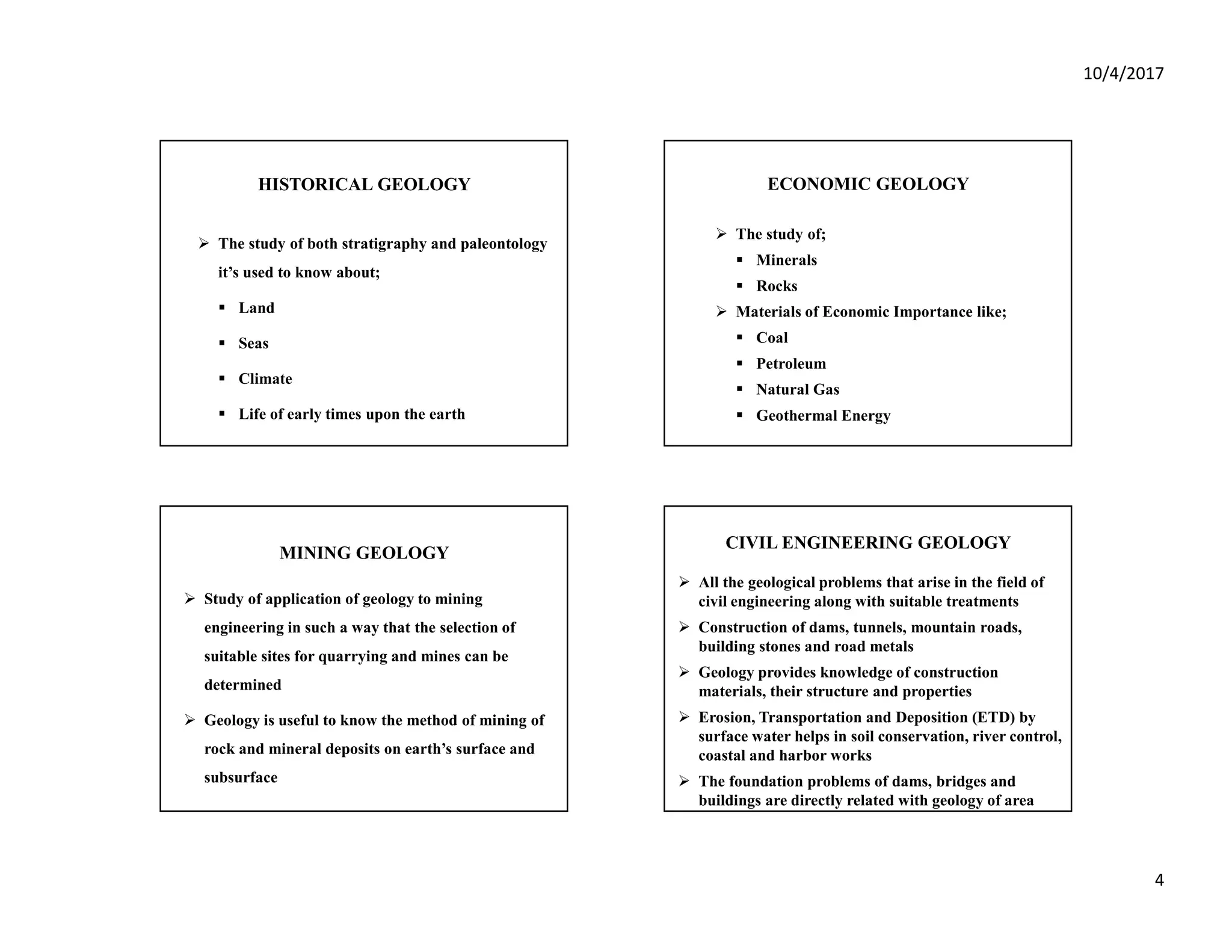INTRODUCTION TO GEOLOGY | PDF