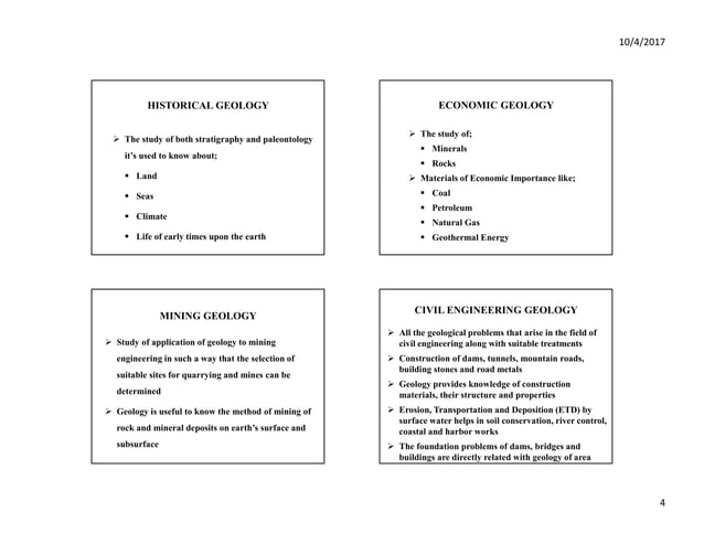 INTRODUCTION TO GEOLOGY | PDF