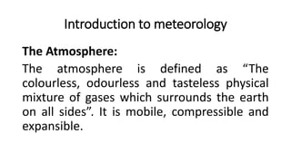 Introduction to Meteorology.pptx