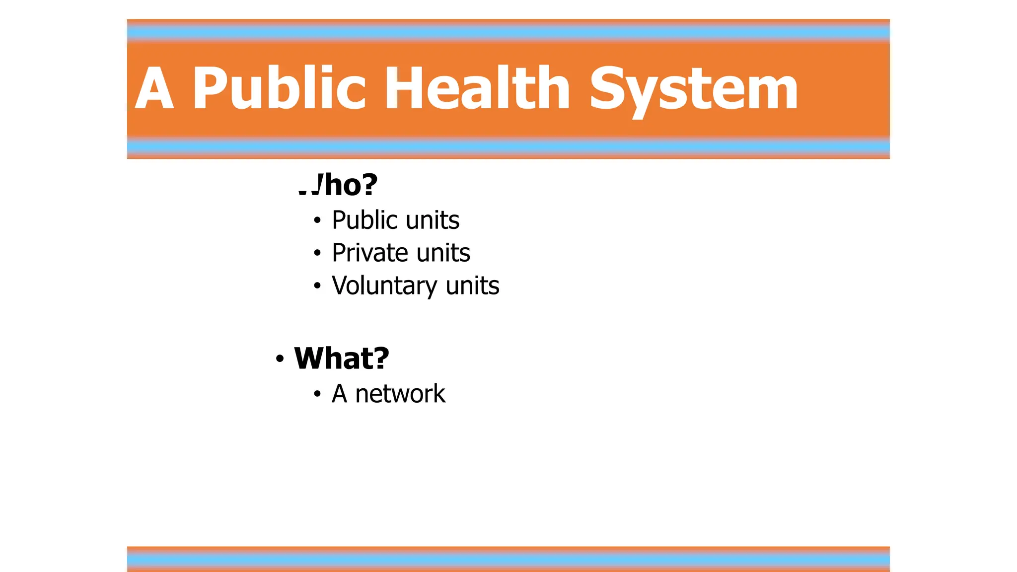 WHO definition: The world Health Organization (WHO) described health ...