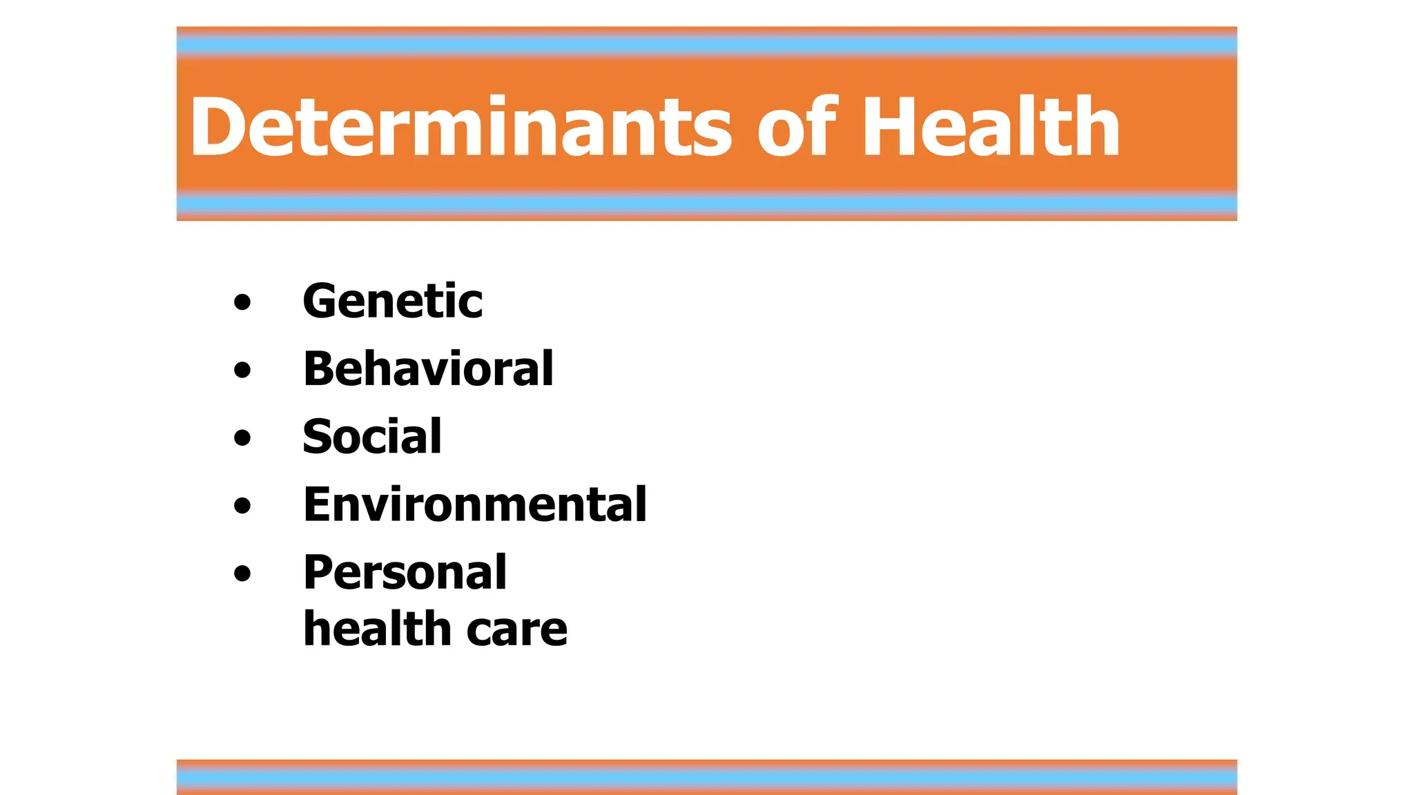 WHO definition: The world Health Organization (WHO) described health ...