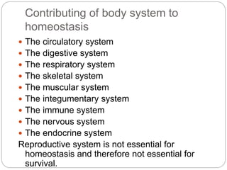 Introduction to systemic Physiology lecture one | PPT