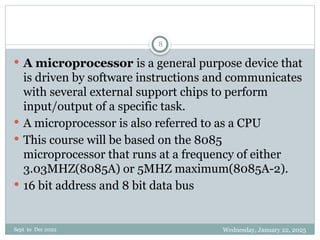 Microprocessor design and Lecture One.pptx