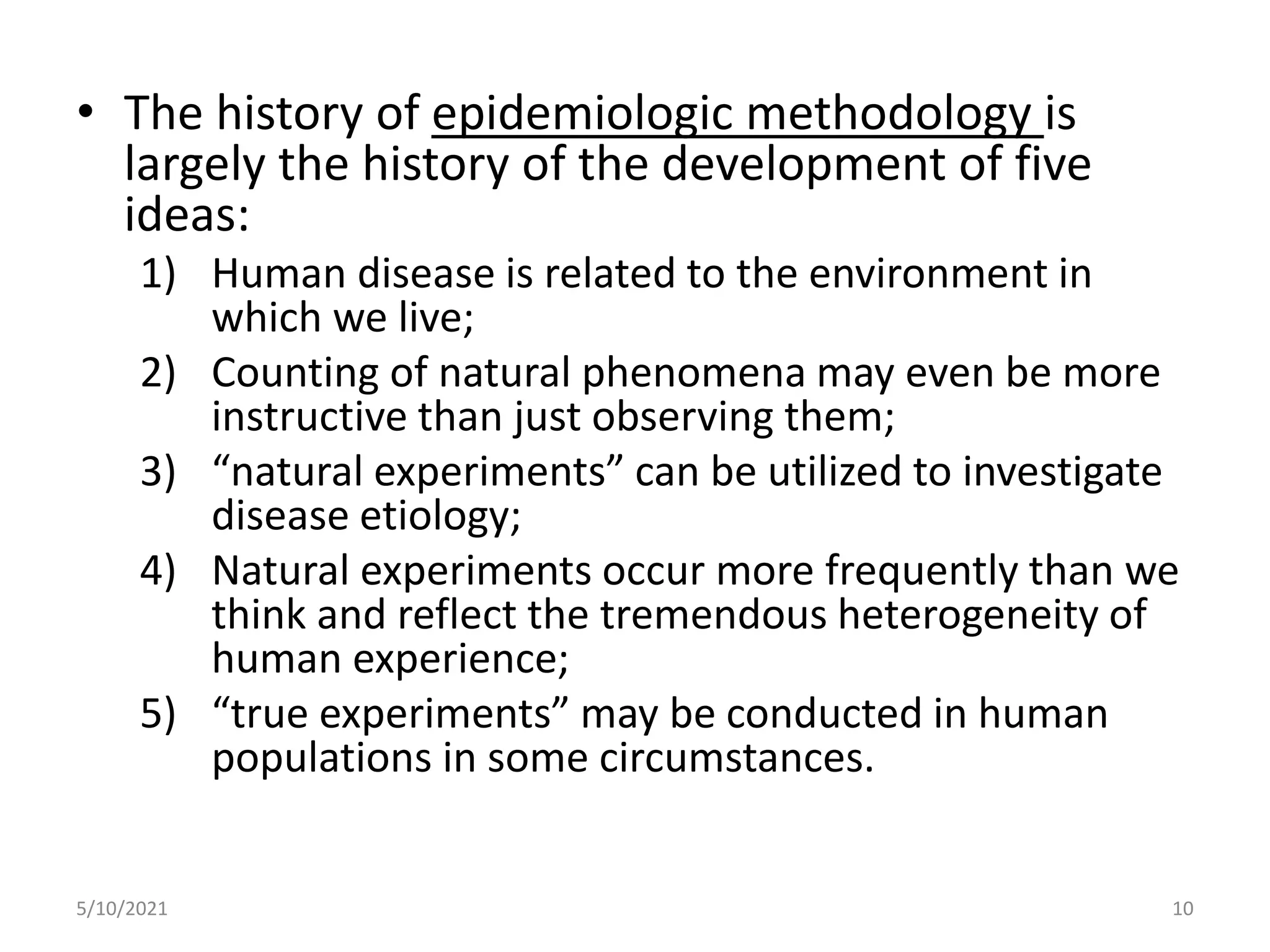 introduction of basic epidemiology | PPTX