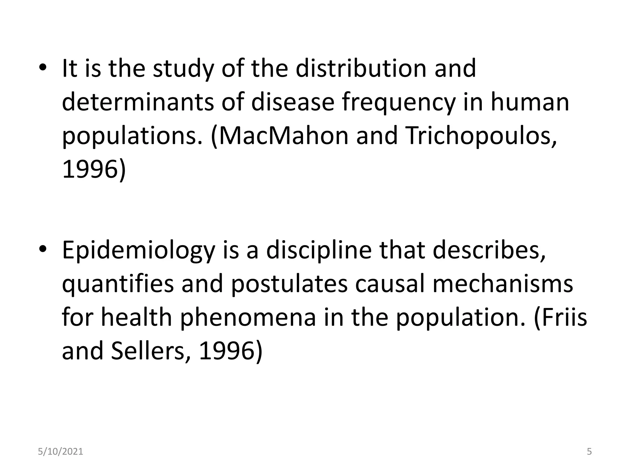 introduction of basic epidemiology | PPTX | Infectious Diseases ...