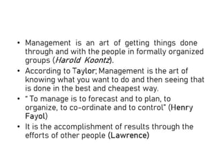 Lecture one; introduction to management principles.pptx