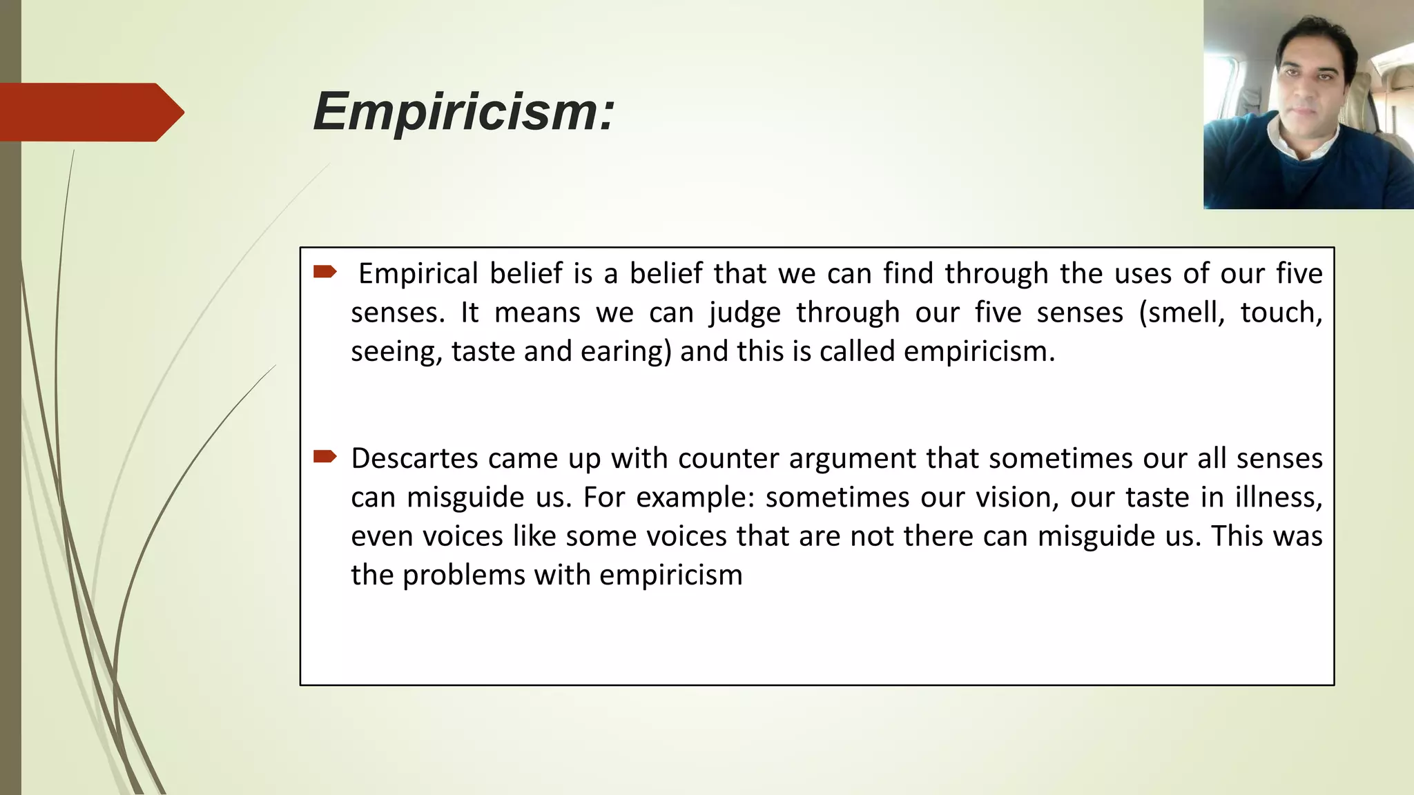 Empiricism and Rationalism | PPTX
