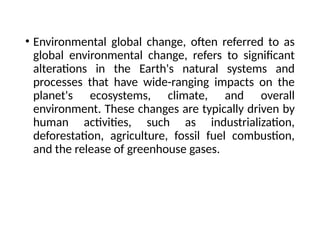 Lecture on Environmental Globalization change.pptx