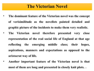 Lecture One The English Novel: Charles Dickens | PPTX