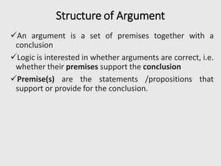 Logic, fallacies, arguments and categorical statements. | PPT